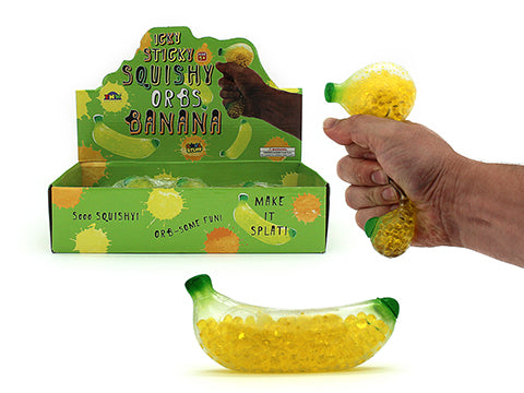 Banana Squishy Water Orbs – Enchanted Sensory & Toys